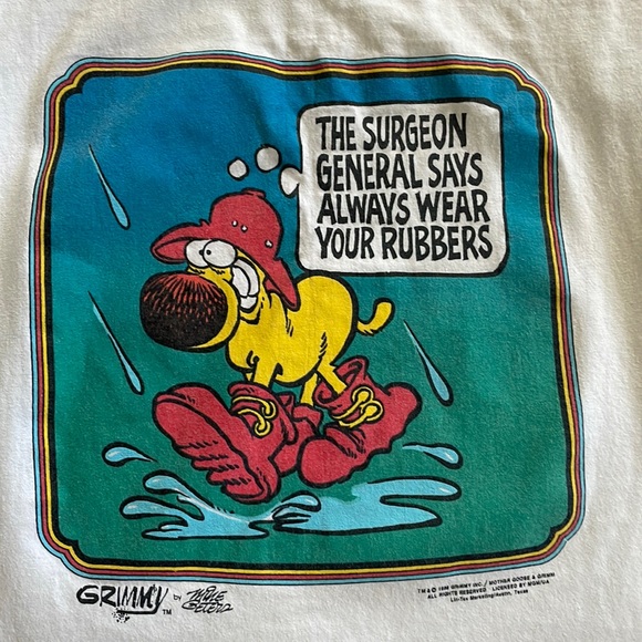 Stedman | Shirts | Vintage 988 Mother Goose Grimm Surgeon General ...